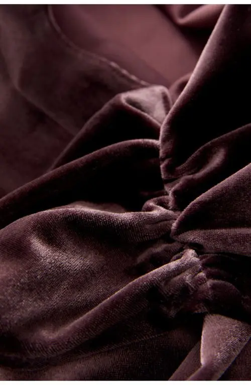 NEXT One-shoulder Velvet Maxi Dress
