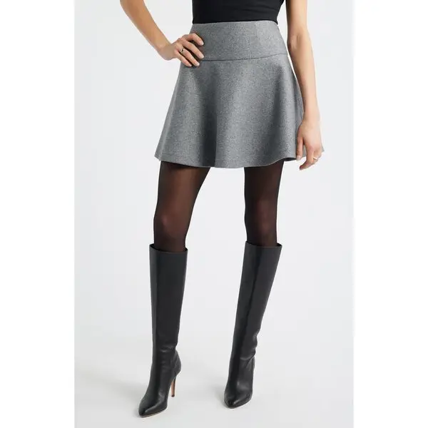 Treasure & Bond Flared Mini Skirt