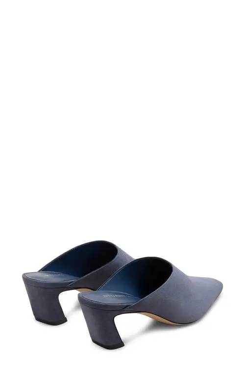 STUART WEITZMAN Stassi 50 Mule - Stormy Blue