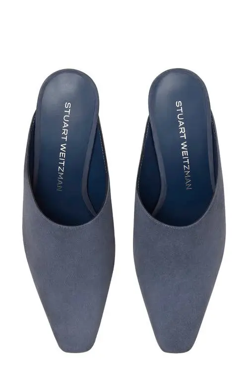 STUART WEITZMAN Stassi 50 Mule - Stormy Blue