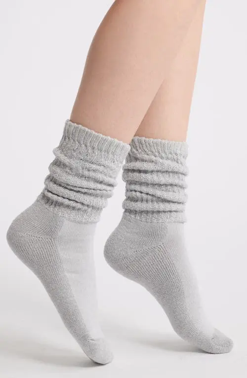 Zella 2-pack Scrunch Crew Socks - Grey Multi