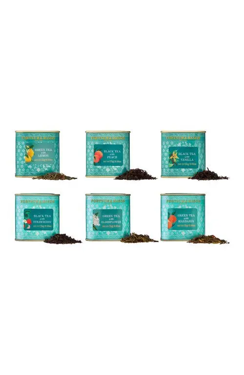 FORTNUM & MASON Set Of 6 Mini Scented Teas - Multi