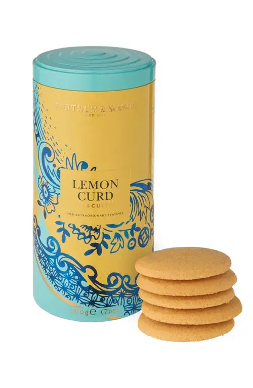 FORTNUM & MASON Piccadilly Biscuits Tin - Lemon