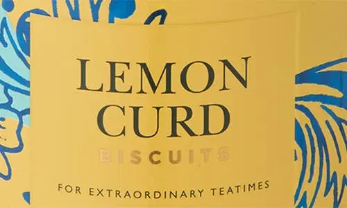 FORTNUM & MASON Piccadilly Biscuits Tin - Lemon