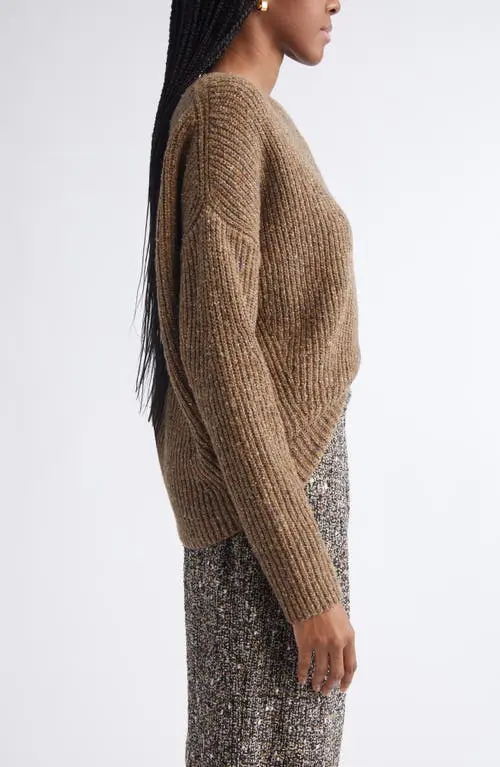 St. John Relaxed Wool Blend Sweater
