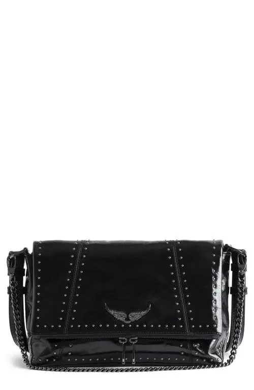 Zadig&Voltaire Rocky Ii Leather Crossbody Bag