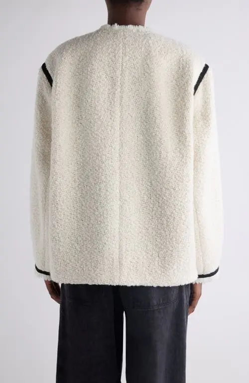 Isabel Marant Étoile Maylin Bouclé Tweed Jacket - Ecru