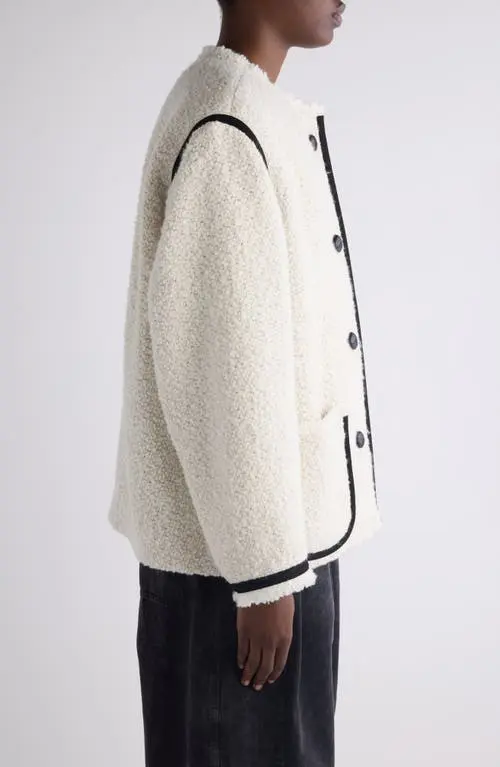 Isabel Marant Étoile Maylin Bouclé Tweed Jacket - Ecru