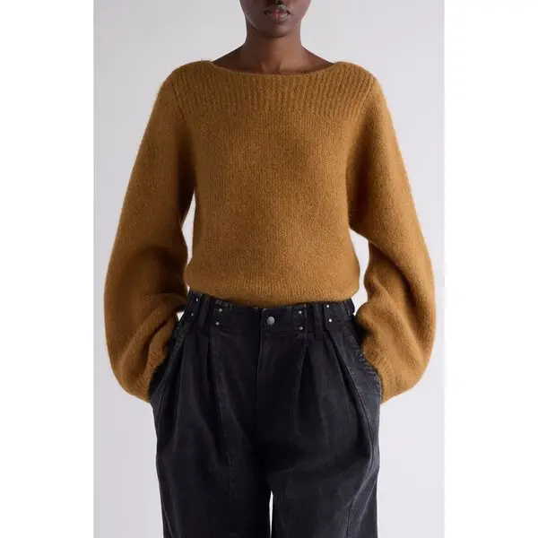 Isabel Marant Étoile Paulane Alpaca Blend Sweater - Camel