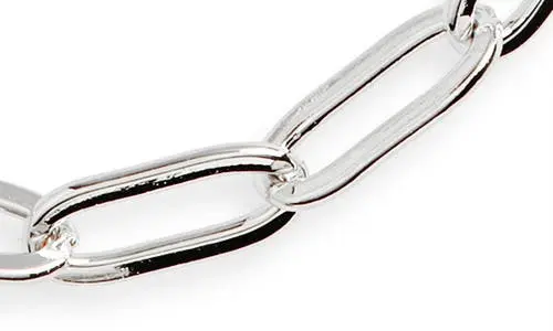 THE SIS KISS Mini Paperclip Chain Necklace
