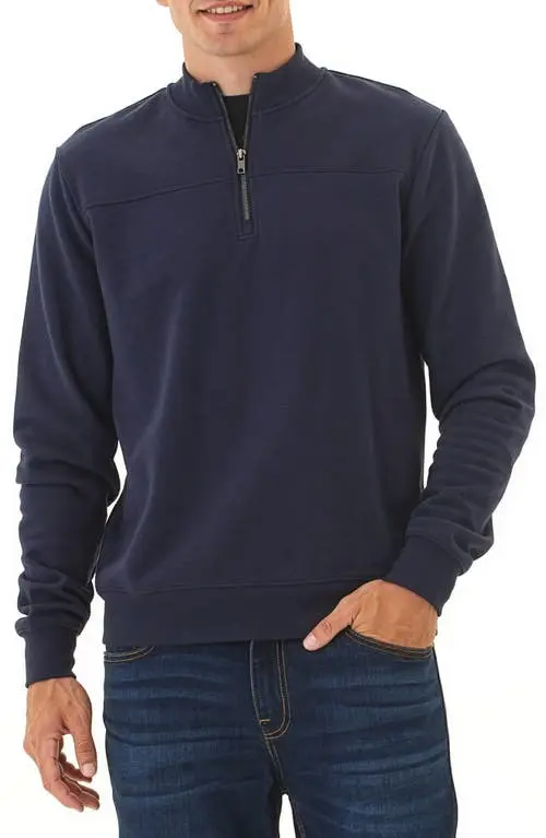 THREADS 4 THOUGHT Christian Comfort Quarter Zip Pullover - Stargazer