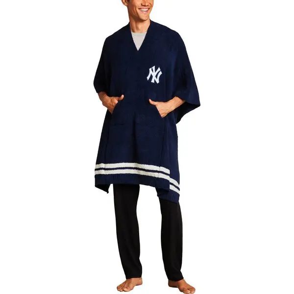 Barefoot Dreams Cozychic® New York Yankees Everything Poncho - Yankees Multi