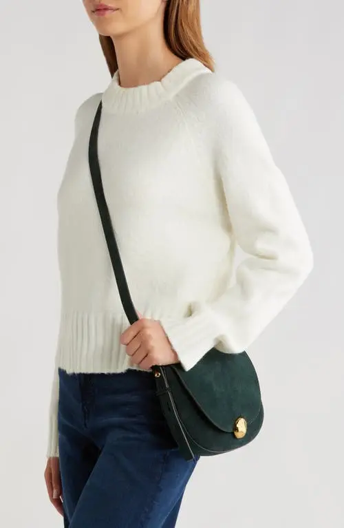 Madewell Small Dakota Saddle Bag - Midnight Forest