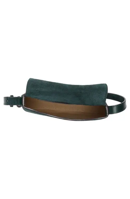 Madewell Small Dakota Saddle Bag - Midnight Forest