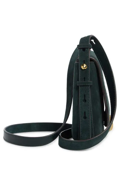 Madewell Small Dakota Saddle Bag - Midnight Forest