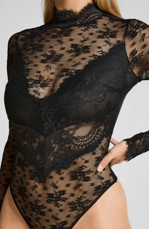 Hunkemoller Jude Lace & Mesh Bodysuit