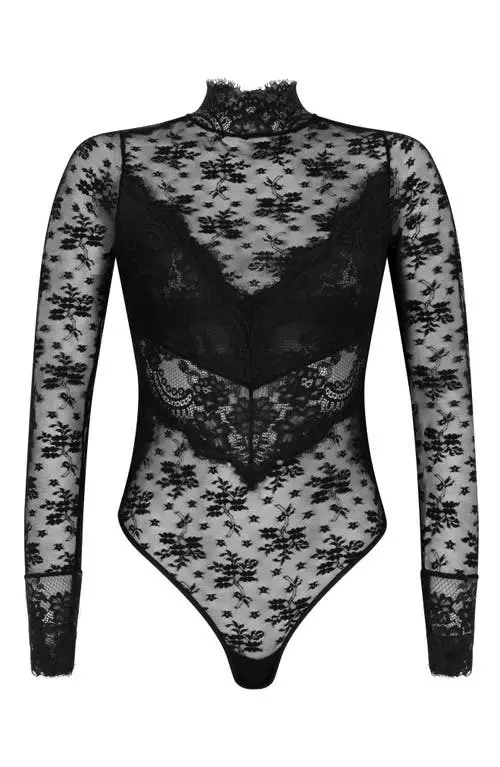 Hunkemoller Jude Lace & Mesh Bodysuit