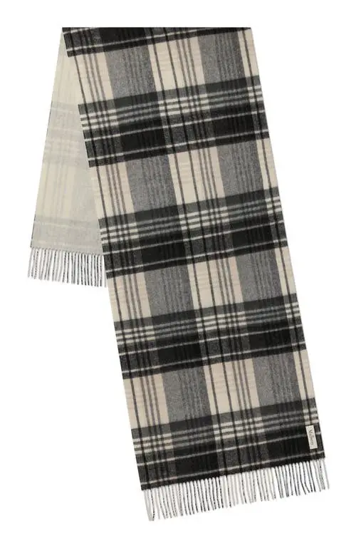 Mulberry Large Reversible Heritage Check Scarf