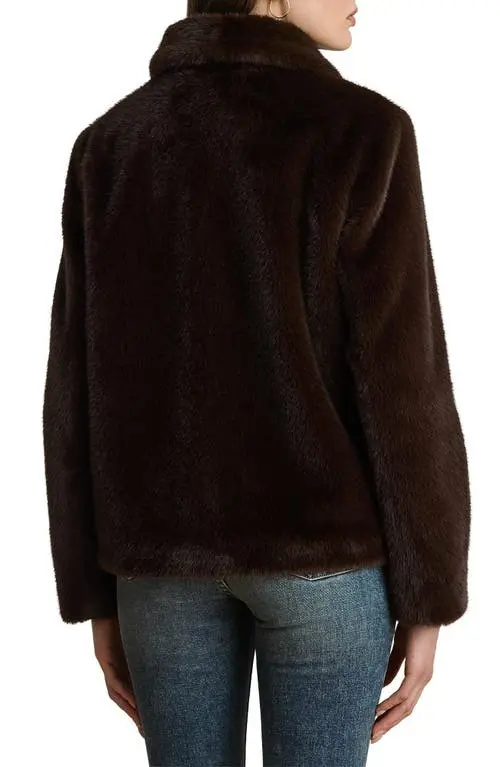 Ralph Lauren Faux Fur Jacket - Circuit Brown