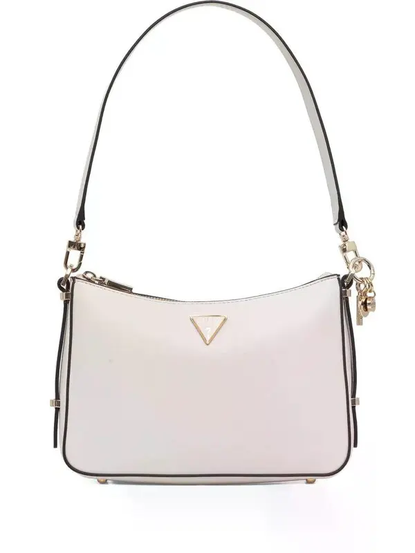 Guess Logo-plaque Tote - White
