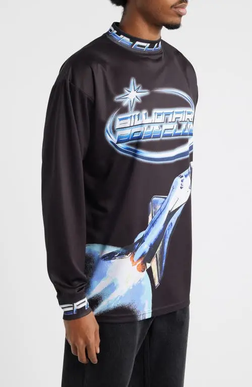 BILLIONAIRE BOYS CLUB Discover Long Sleeve Jersey Shirt