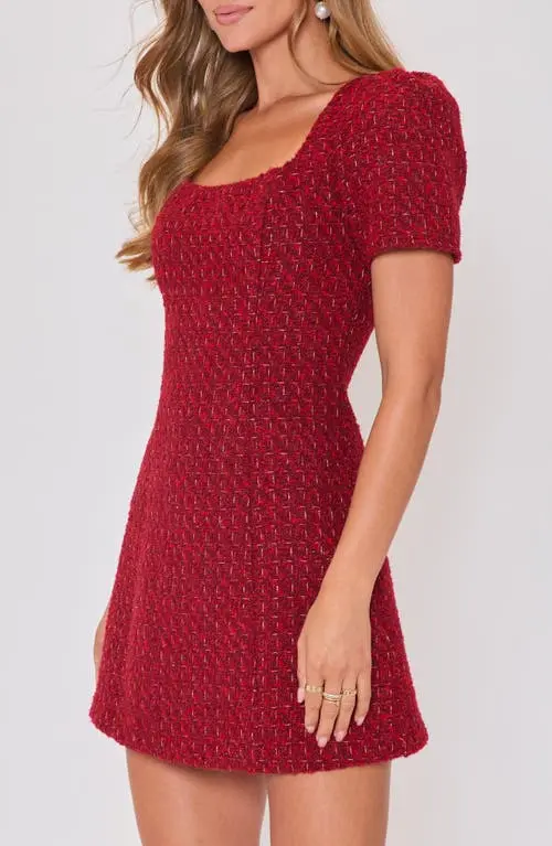 VICI Blair Tweed Mini Dress