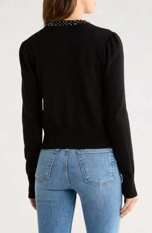 Splendid Montana Crystal Embellished Cardigan
