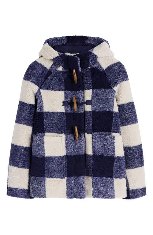 Boden High Pile Fleece Duffle Coat