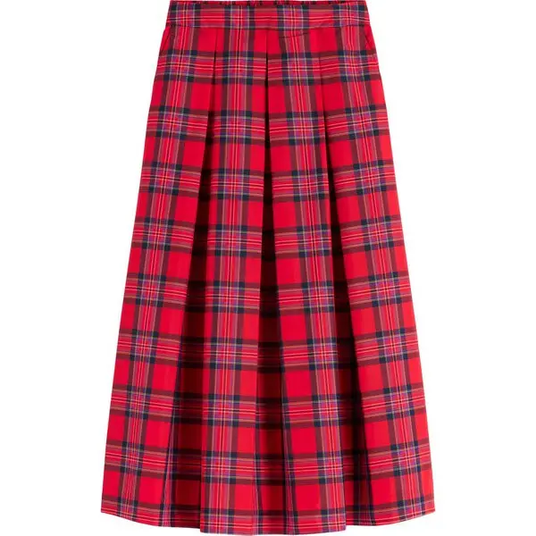 Boden Verity Tartan Midi Skirt