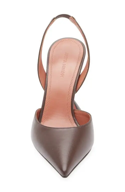 Amina Muaddi Holli Slingback Pump