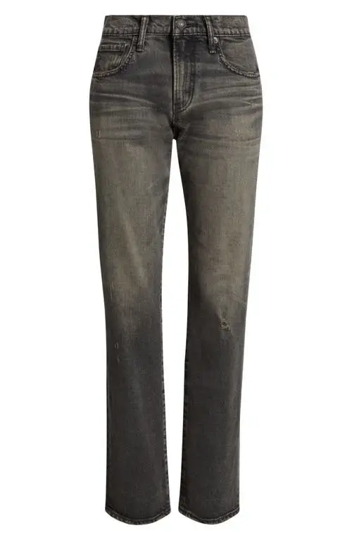 Moussy Vintage Bellview Slim Straight-leg Jeans