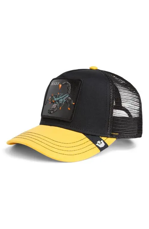 GOORIN BROS Deadly Scorpion Patch Trucker Hat - Void/beam