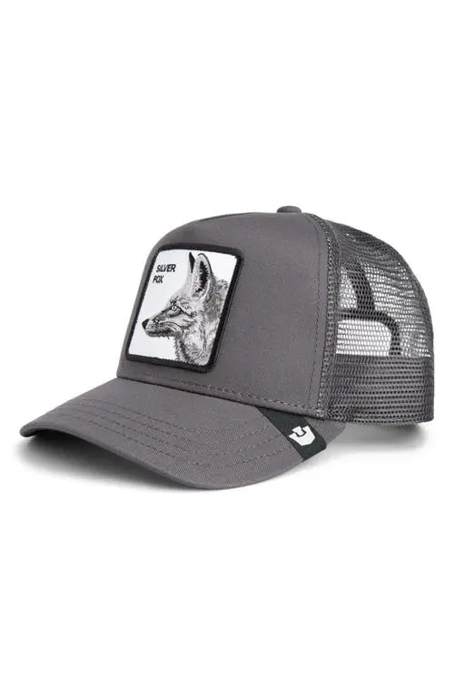 GOORIN BROS Silver Foxxx Patch Trucker Hat - Oil