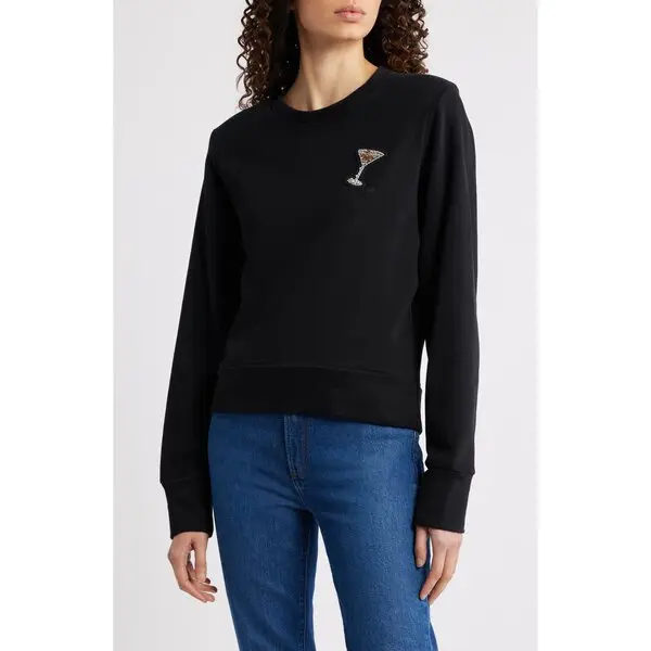 BOSS Ellison Beaded Sweatshirt