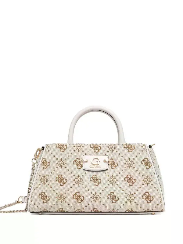 Guess Monogram Pattern Tote Bag