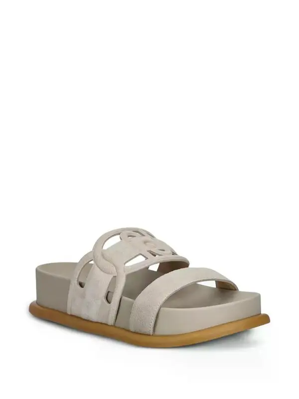 Liu Jo Maxi-logo Flat Sandals