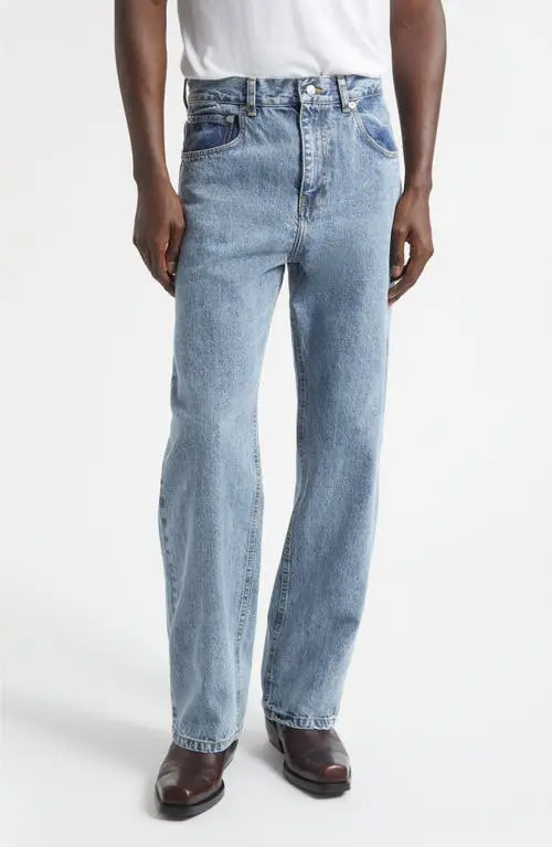 SECOND / LAYER Big Papi Relaxed Fit Straight Leg Jeans