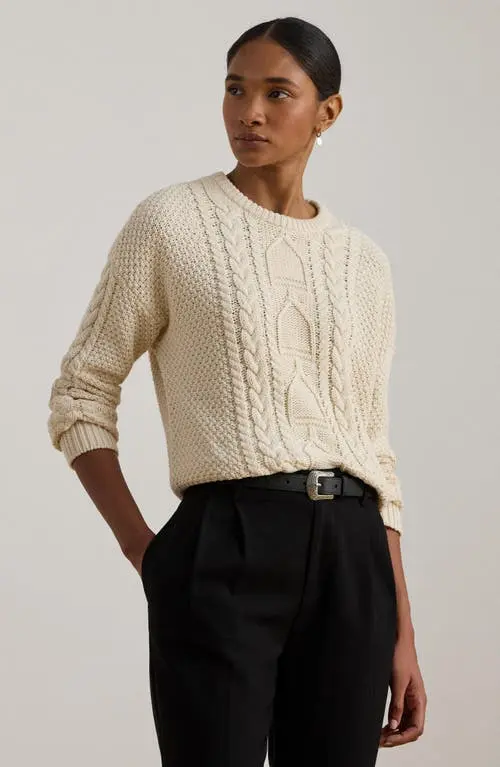 Ralph Lauren Rexden Cable-stitch Sweater
