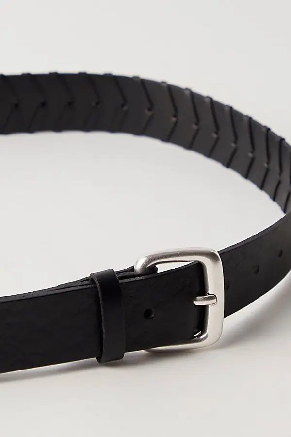 Free People Demi Disc Leather Belt