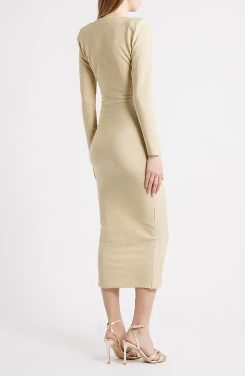Chiara Boni La Petite Robe Gold Dresses For | Editorialist