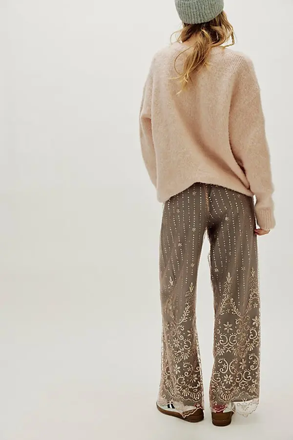 Free People Fp One Aiden Sparkle Pants