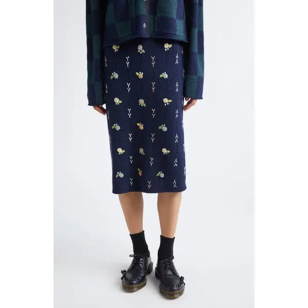 YANYAN Daisy Lambswool Sweater Skirt