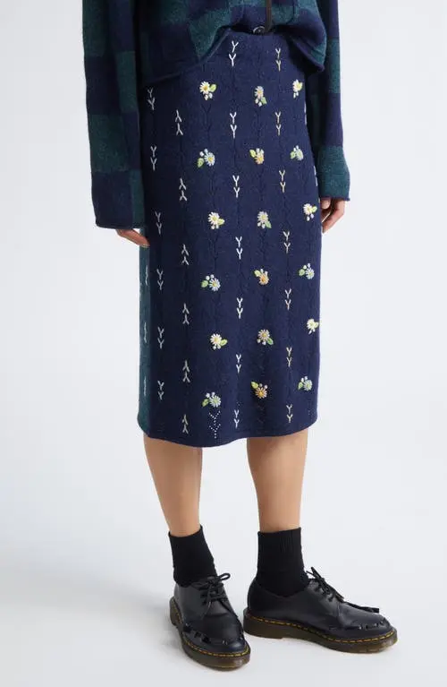 YANYAN Daisy Lambswool Sweater Skirt