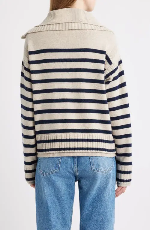 Rag & Bone Ilaria Stripe Wool Pullover