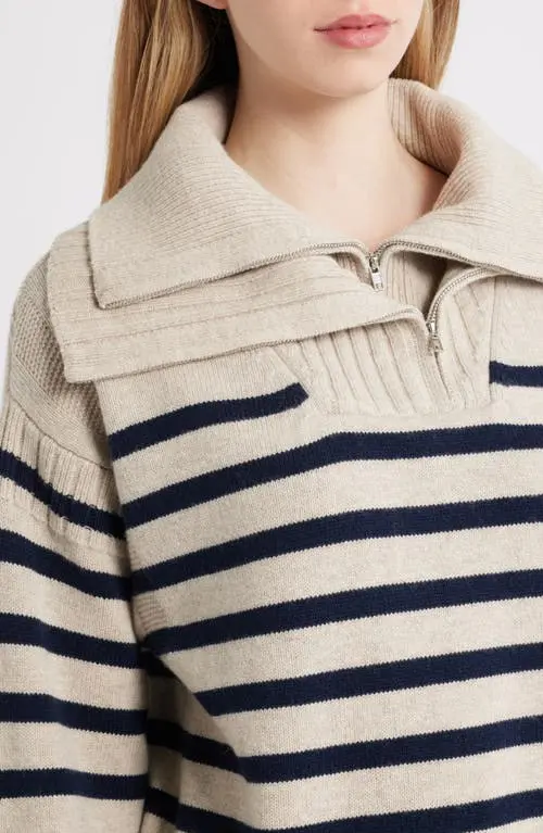 Rag & Bone Ilaria Stripe Wool Pullover