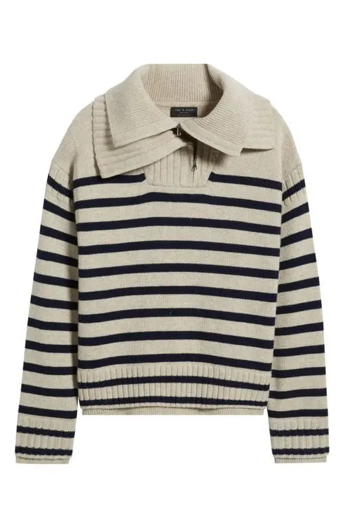 Rag & Bone Ilaria Stripe Wool Pullover