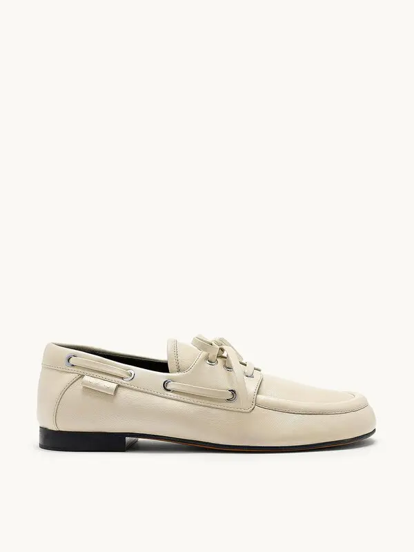 Proenza Schouler White Label Nappa Leather Deck Shoes