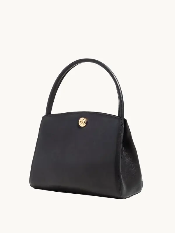 LIFFNER Pushlock Leather Lady Bag