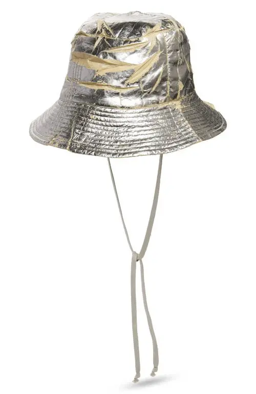 Rick Owens Gilligan Bucket Hat - Palladium