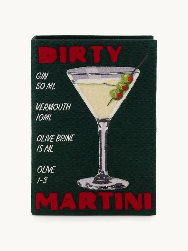 OLYMPIA LE-TAN Book-inspired Clutch - Dirty Martini
